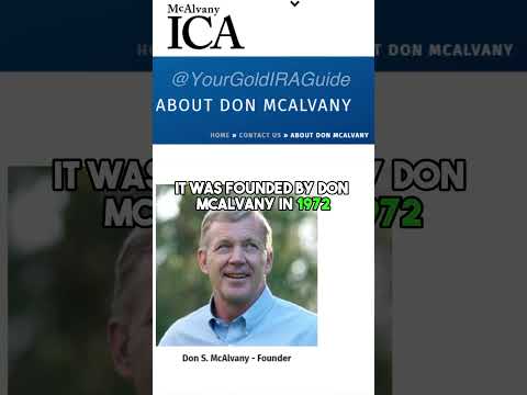 McAlvany ICA and founder #McAlvanyICA #gold #goldira #investingingold #goldinvestments