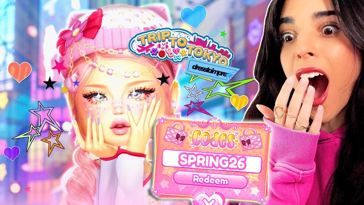 🚨NEW CODES! SPRING TOKYO UPDATE In Dress To Impress!