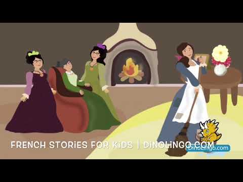 French Books for kids - Cinderella- Learn French for kids - Dinolingo