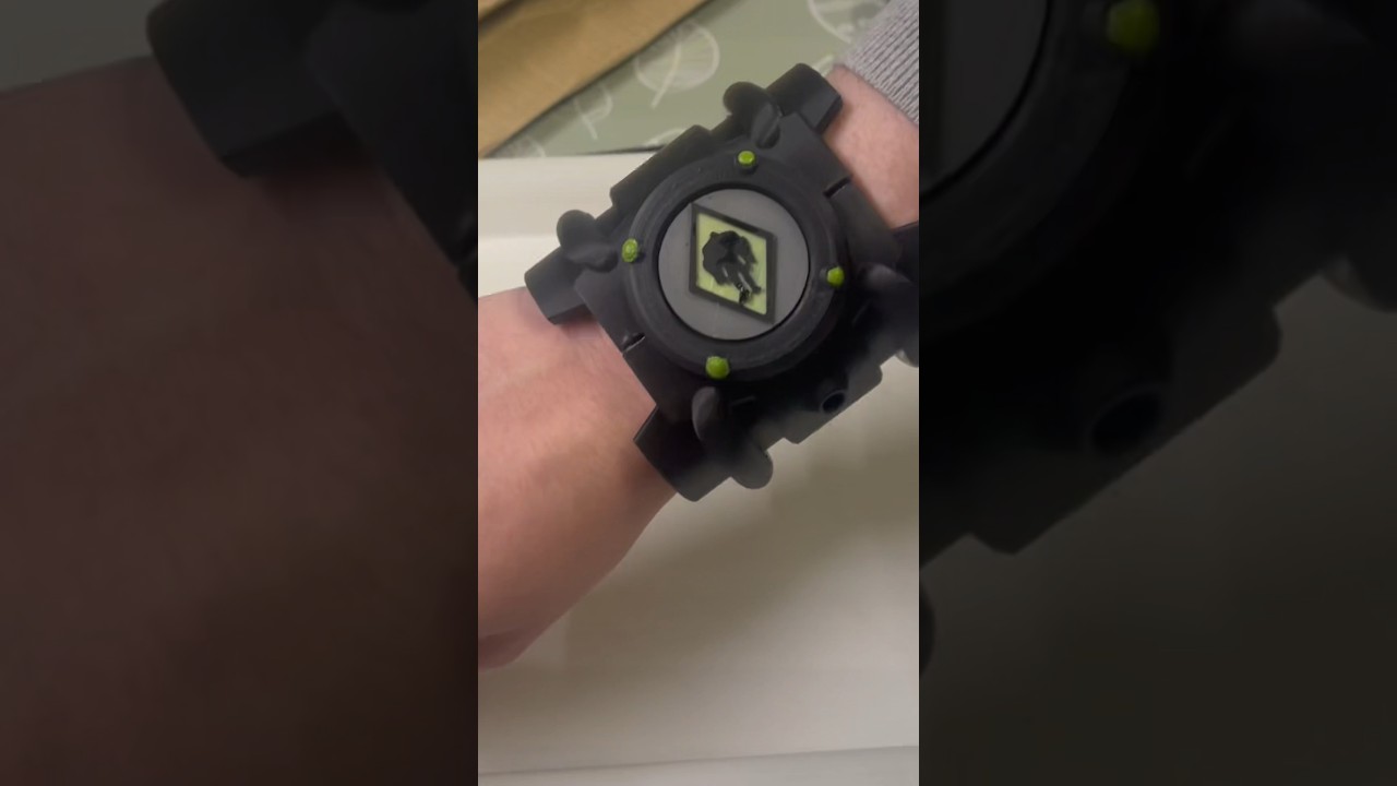 3D Printed Ben 10 Omnitrix #ben10raceagainsttime #ben10 #3dprint #ben10omnitrix #ben10classic #diy