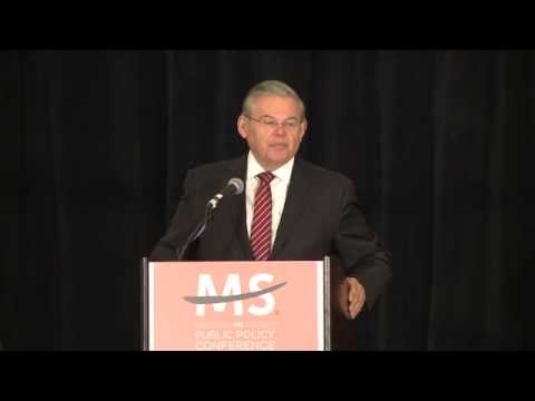 New Jersey's Robert Menendez, National MS Society 2013 Senator of the Year