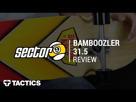 Sector 9 Bamboozler 31.5" Complete Skateboard Cruiser Review - Tactics.com