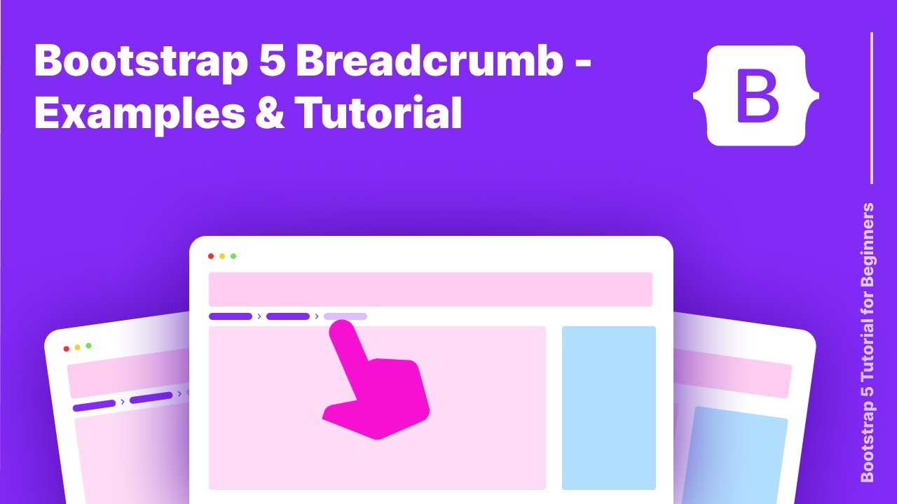 Bootstrap 5 Breadcrumb Tutorial & Examples