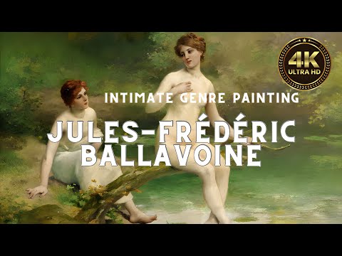 Exploring the Brushstrokes of French Painter Jules-Frédéric Ballavoine