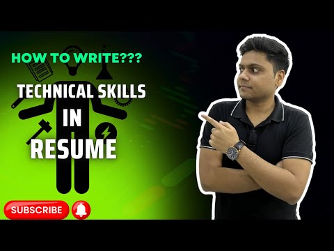 How to write Technical Skills section in Resume | Tips for freshers,and BPO working professionals