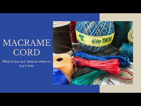 Macramé Cord For Jewelry | Everything You Need To Know to Get Started