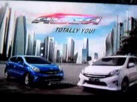 Iklan mobil murah TOYOTA AGYA di televisi pamer versi TRD S transmisi ...