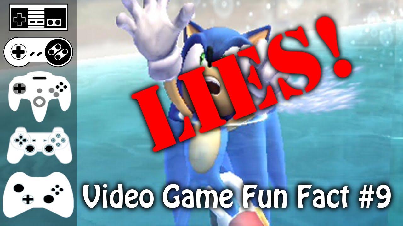Why Sonic Can't Swim! - Video Game Fun Fact #9