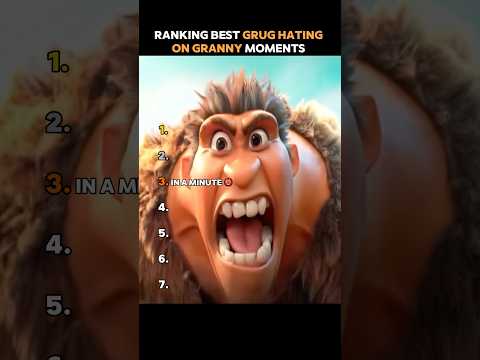 Grug be hating on granny every second #croods