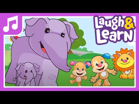 The Elephant Song! "Stomp, Stomp, Stomp!" ๐ต | Laugh and Learn | Fisher Price Kids Songs and Music
