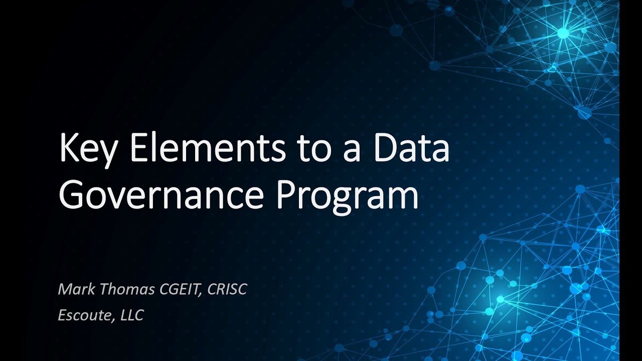 v1 0 Getting started with your data governance program