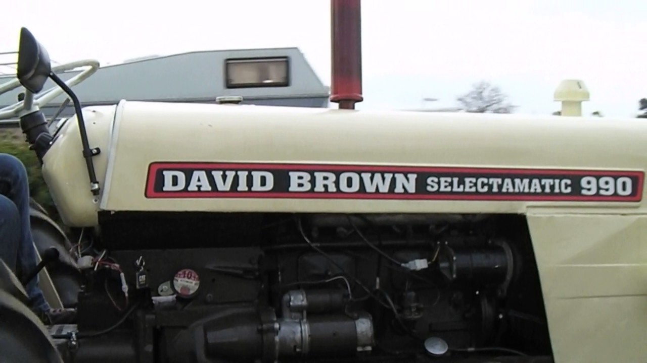 1966 David Brown Selectamatic 990 3.0 Diesel Tractor