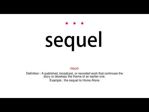 How to pronounce sequel - Vocab Today