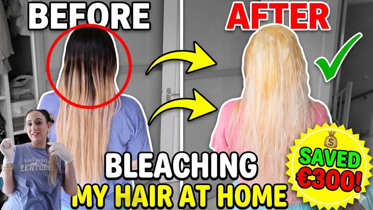 ‼️I Saved €300 Bleaching My Hair At Home AND IT LOOKS BETTER?! 😱 Extreme Makeover Level 9 Lightening
