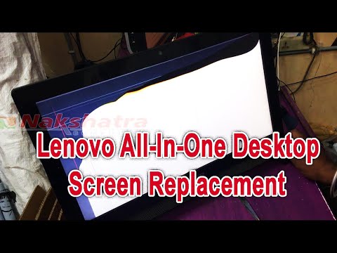 Lenovo All-In-One Desktop Screen Replacement Guide || Assemble / Disassemble || (हिन्दी)