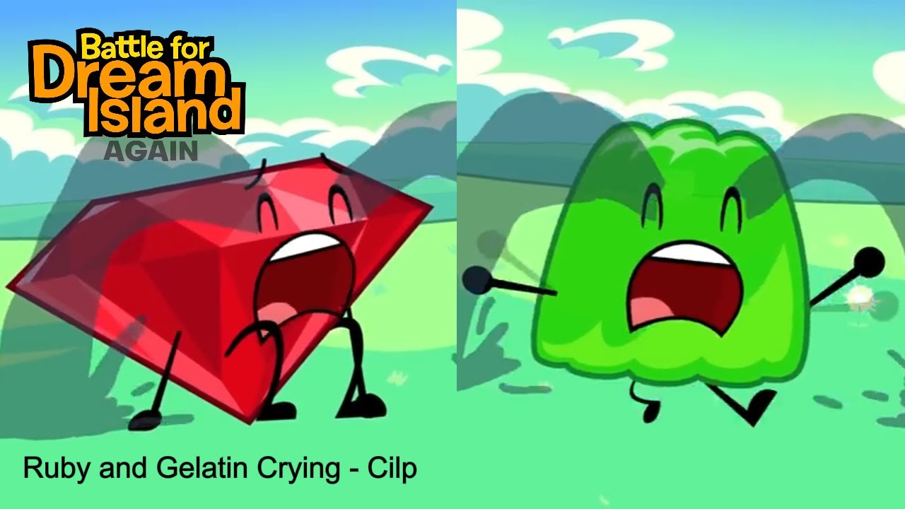 BFDIA 22 - Ruby and Gelatin Crying