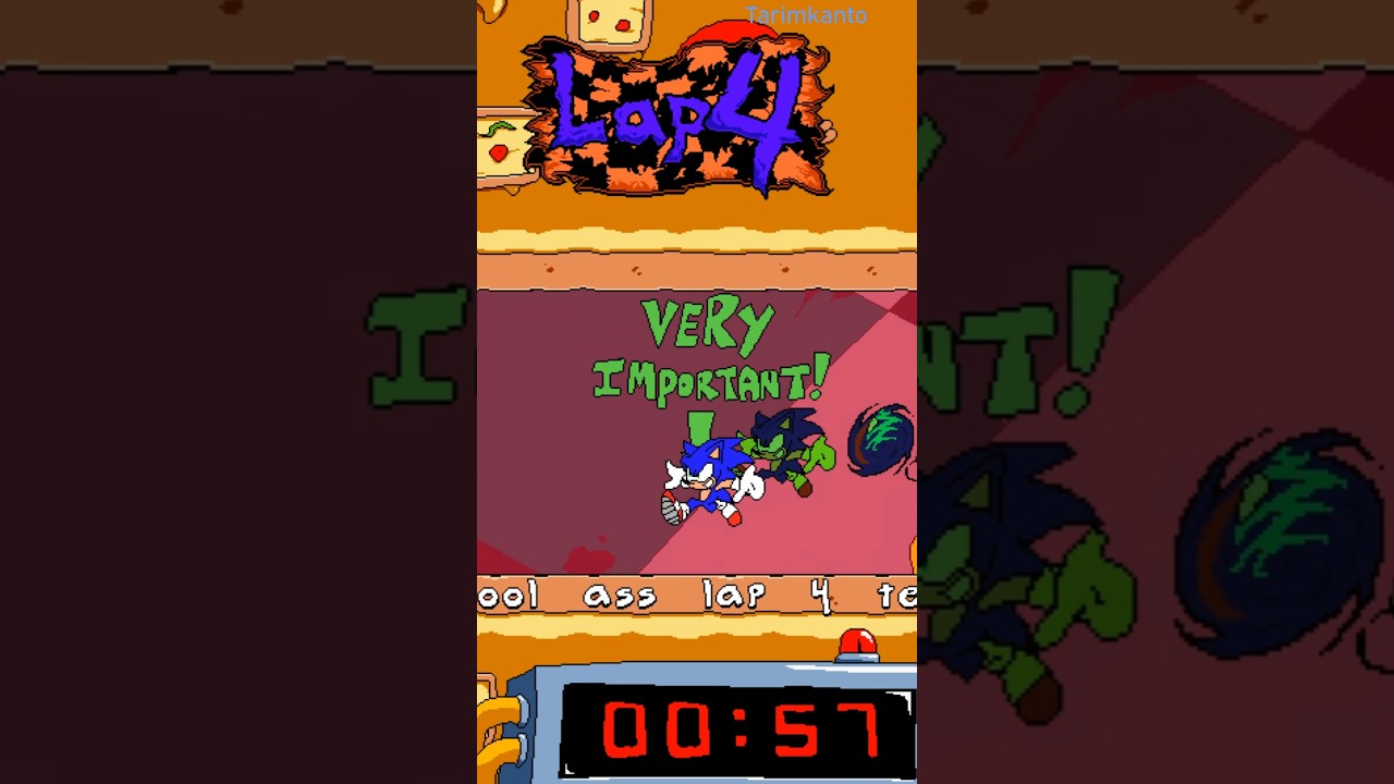 Pizza Tower Tutorial Lap 4 IS INSANE! 🙃 Wiener Tower (UPDATE 2) 🙃 Pizza Tower Mods Shorts