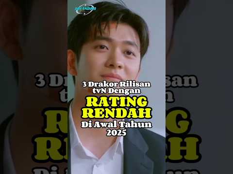 3 Drakor Rilisan tvN dengan Rating Rendah di Awal Tahun 2025 #leeminho #leedongwook #newkdrama
