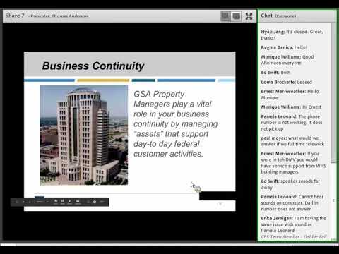 GSA PBS Client Enrichment Series - Service Expectations in GSA Owned and Leased Buildings