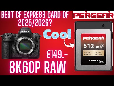Pergear 512gb CF Express type B Gen 4.0 : The best card of 2025/2026?