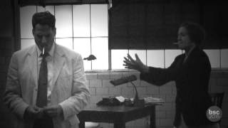 HIS GIRL FRIDAY: In Rehearsal