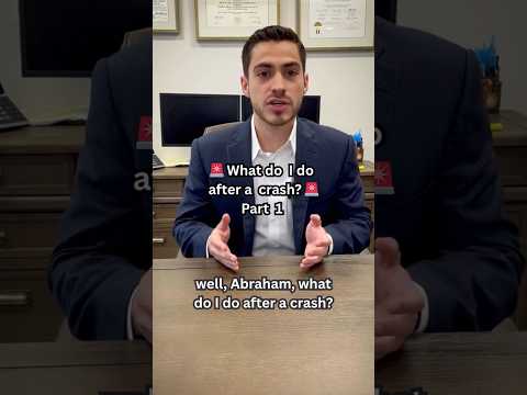 What Should You Do Right After a Car Crash?