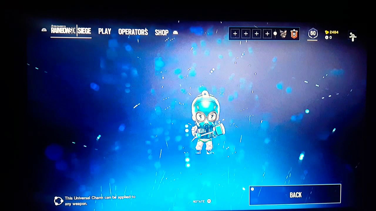 First chibi charm (sledge): Rainbow Six siege!!