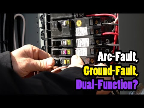 Arc-Fault, Ground-Fault, and Dual-Function Circuit Breakers Explained