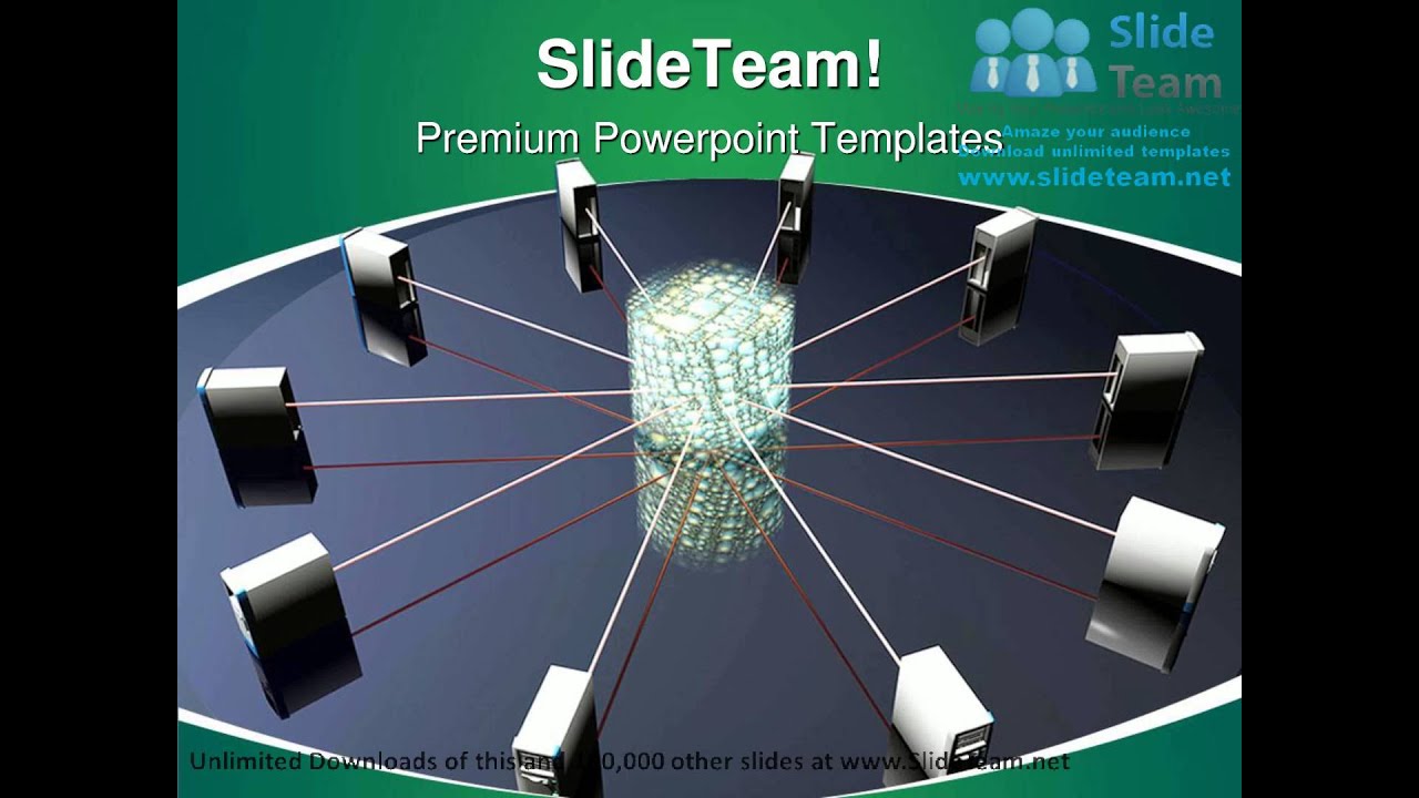 Data Servers Internet PowerPoint Templates Themes And Backgrounds ppt designs