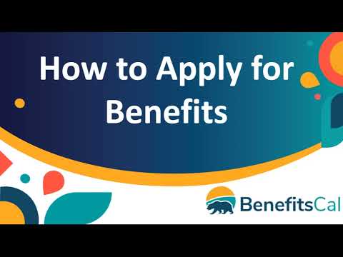 BenefitsCal: How to apply for benefits