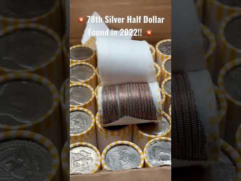 💥 78th Silver Half Dollar Found in 2022!!! #shorts