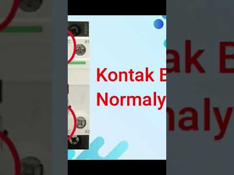 bagian bagian fungsi dan cara pasang kontaktor #short#kontaktor#listrik