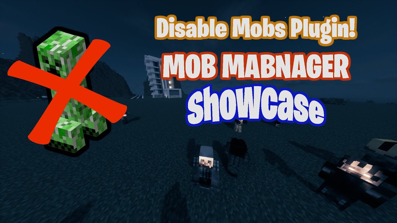 Minecraft Script/Plugin Showcase | Mob Manager