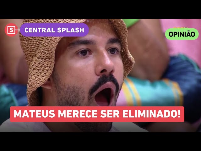 BBB 25: Mateus volta atrás e diz que Vitória não precisa mudar
