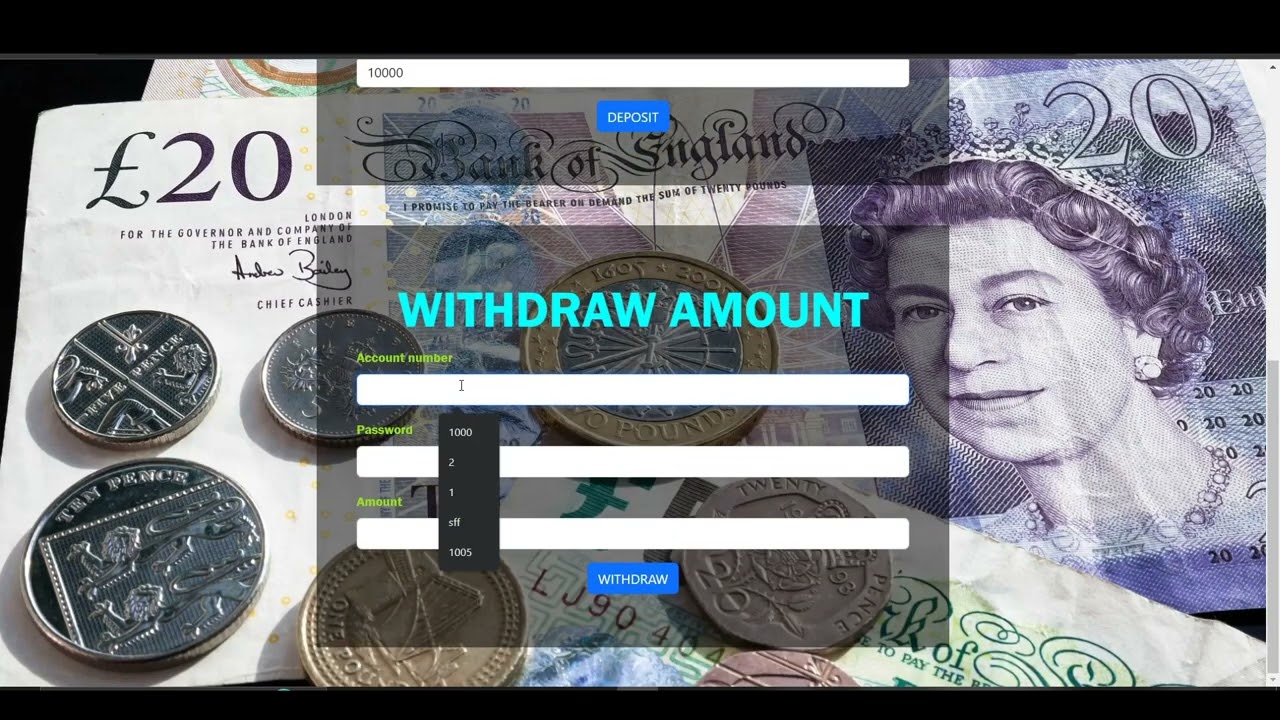 Bank App Creation using #angular #node #mongodb