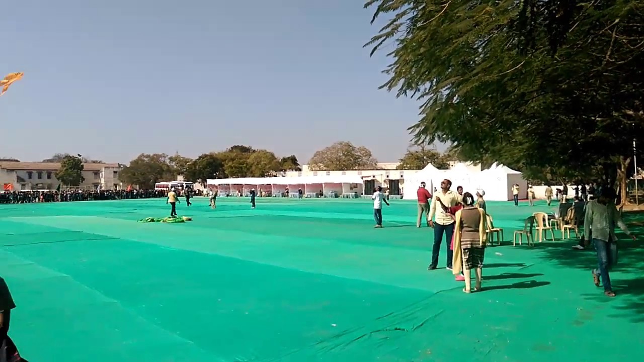 Bhesan school patangotsav amreli