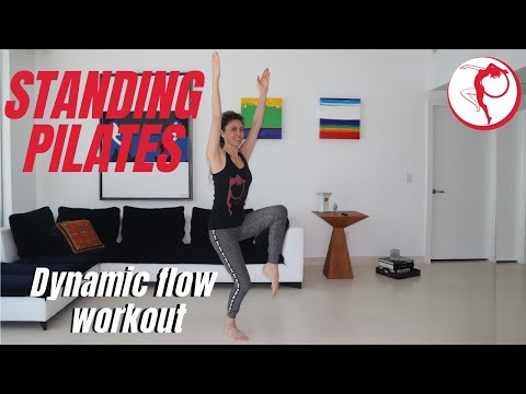 StepFlix 🔴 LIVE Standing Cardio Pilates, class 31: Dynamic flow workout
