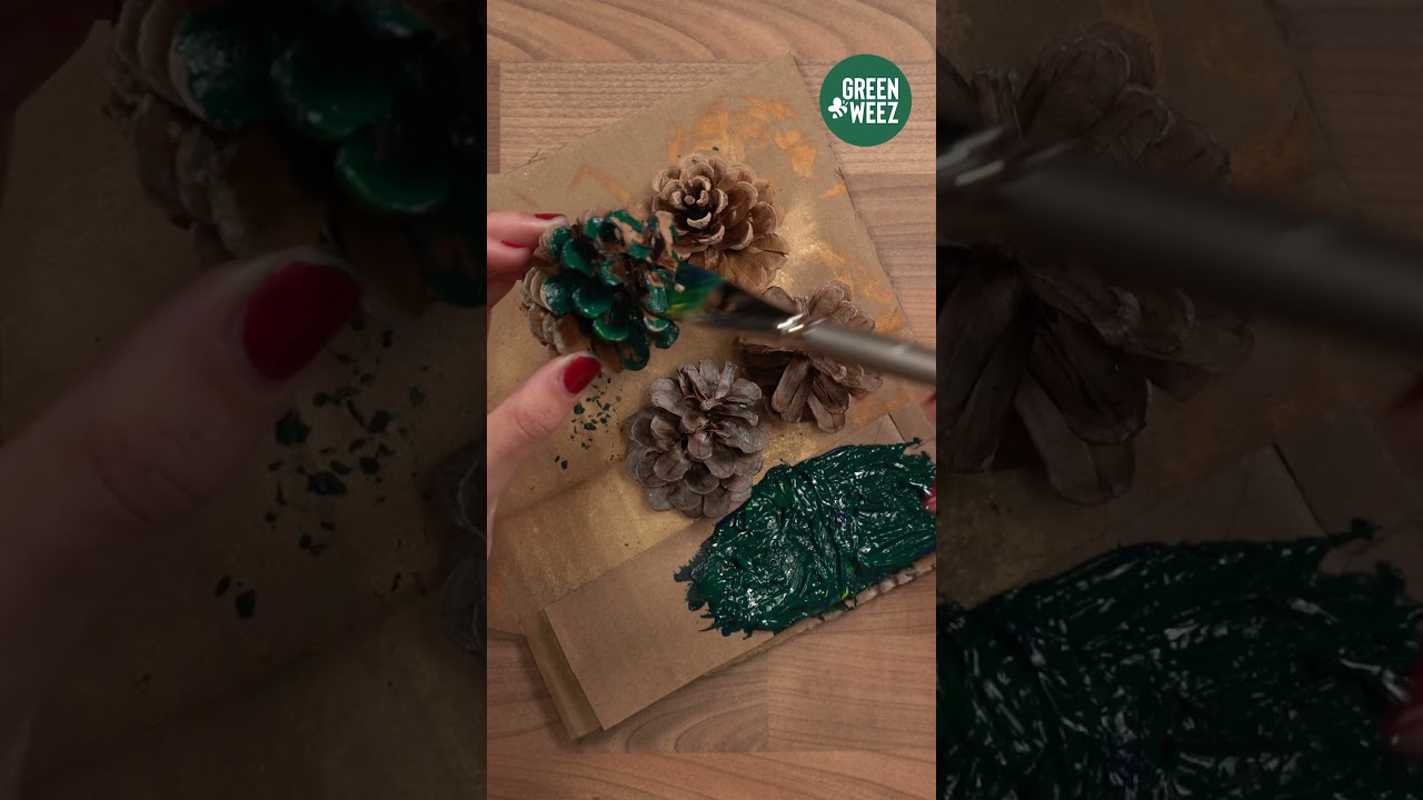 DIY Noël - Petits sapins
