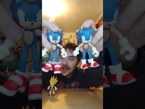 The Unboxing Of The Sonic The Hedgehog Sonic Forms 3 Pack