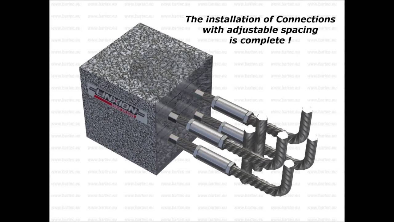 Application of the Connection with adjustable spacing - LINXION by Bartec Company