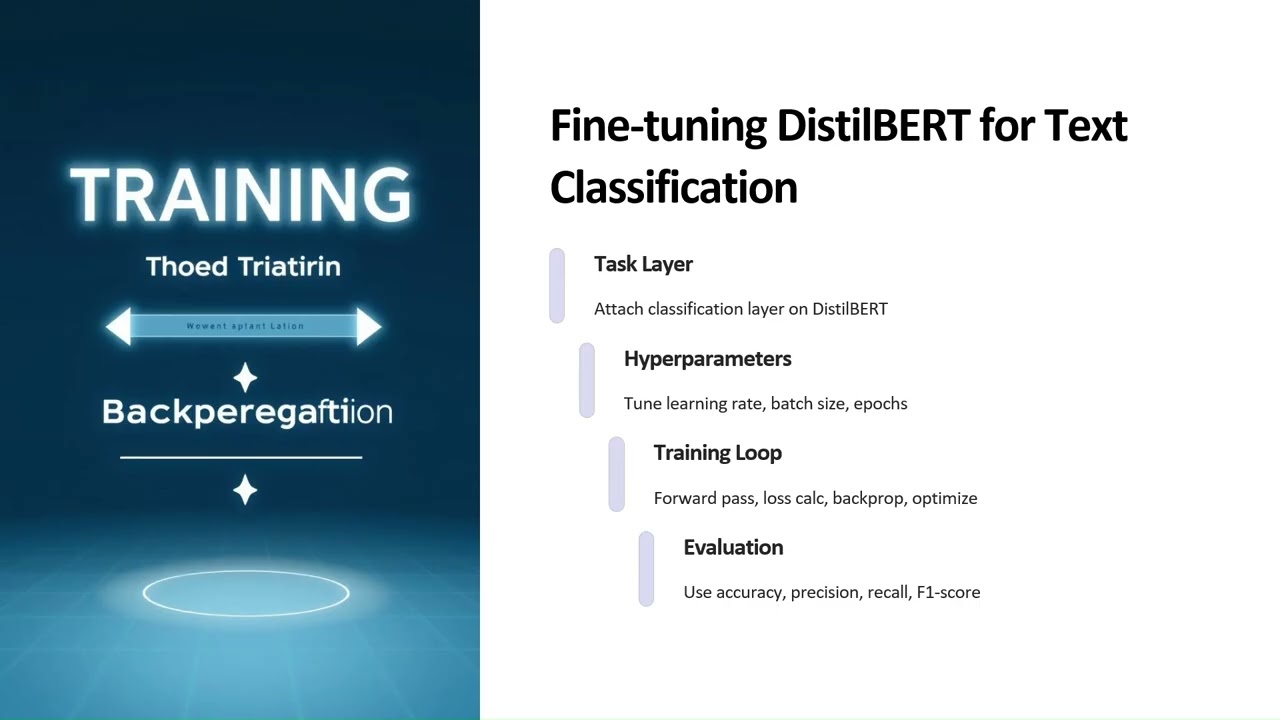 Text Classification using DistilBERT