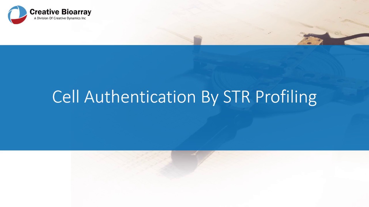 Cell Authentication By STR Profiling