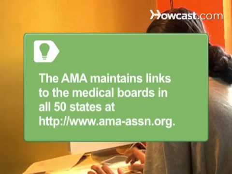 How to Look Up a Medical License