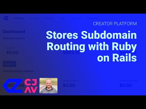 Stores Subdomain Routing with Ruby on Rails - CreatorPlatform.xyz - Part 17