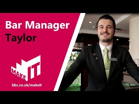 BAR MANAGER | Make It into: Hotels