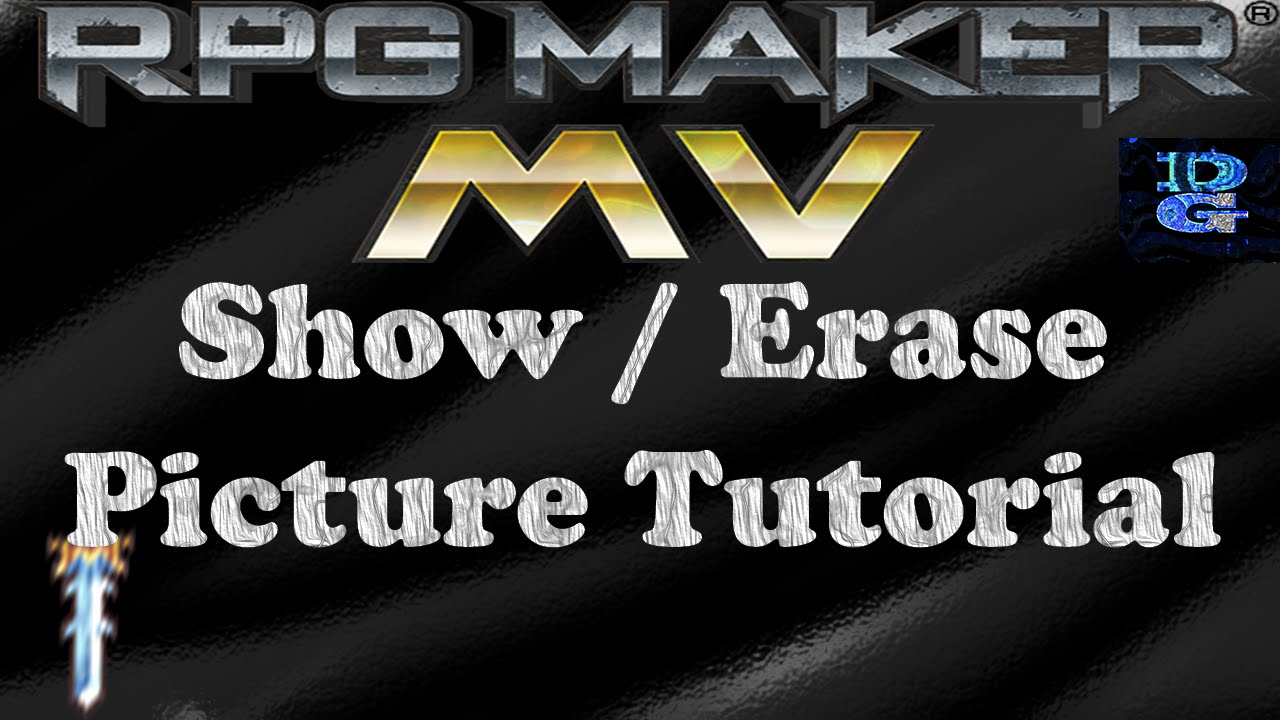 RPG Maker MV Show and Erase Pictures Tutorial