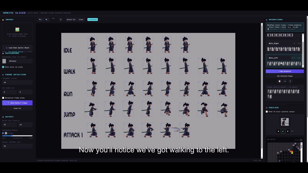 MakeCode Arcade - Sprite Slicer Tool Tutorial