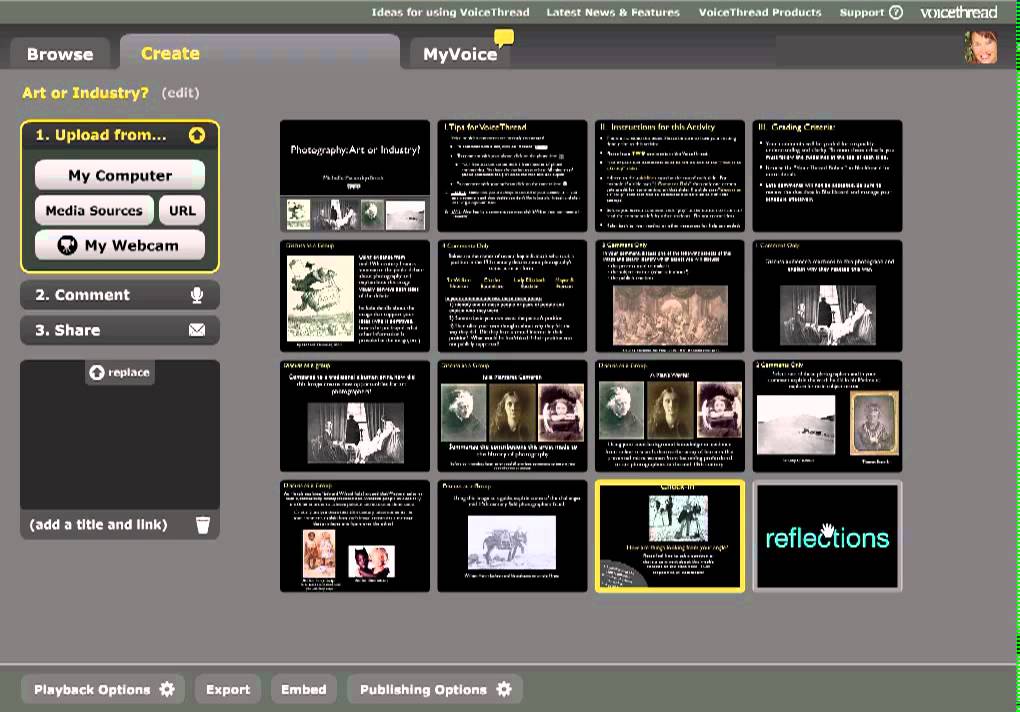 How to Edit a VoiceThread: Adding & Deleting Slides