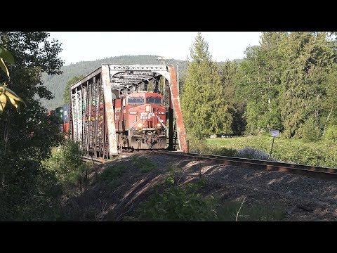Skeena Pacific #2398 CPKC Train #149 West Mile 46.3 Shuswap Sub., Sicamous, BC, Canada 2025-05-28
