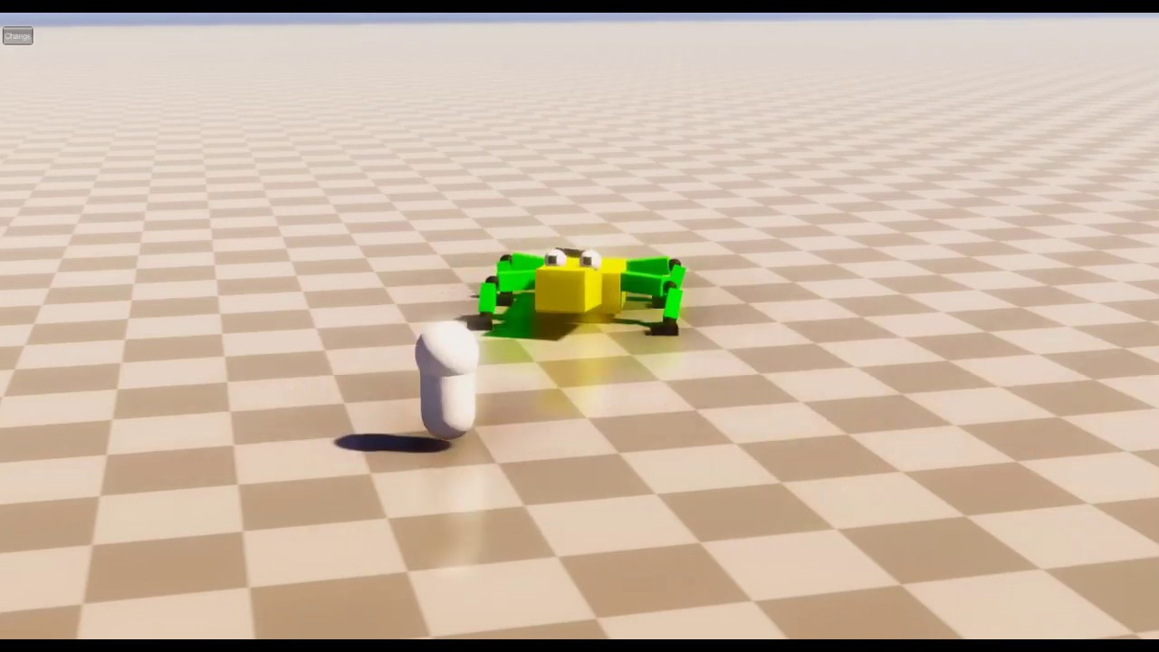 First Attempt Procedural Animation In Unity